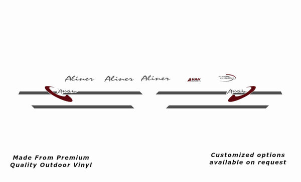 Avan Aliner Decal Kit 2002-2011 Camper Replacement Decals & Stickers ...