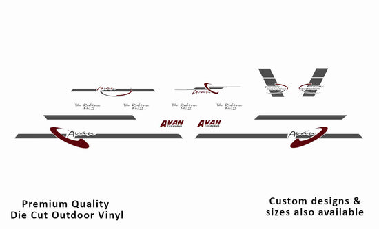 Avan The Robina 2005-2011 Standard Kit Replacement Decals & Stickers ...