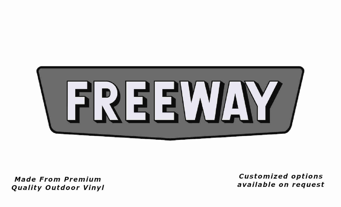 Franklin Freeway Caravan Replacement Decals & Stickers – Katowse Decal ...
