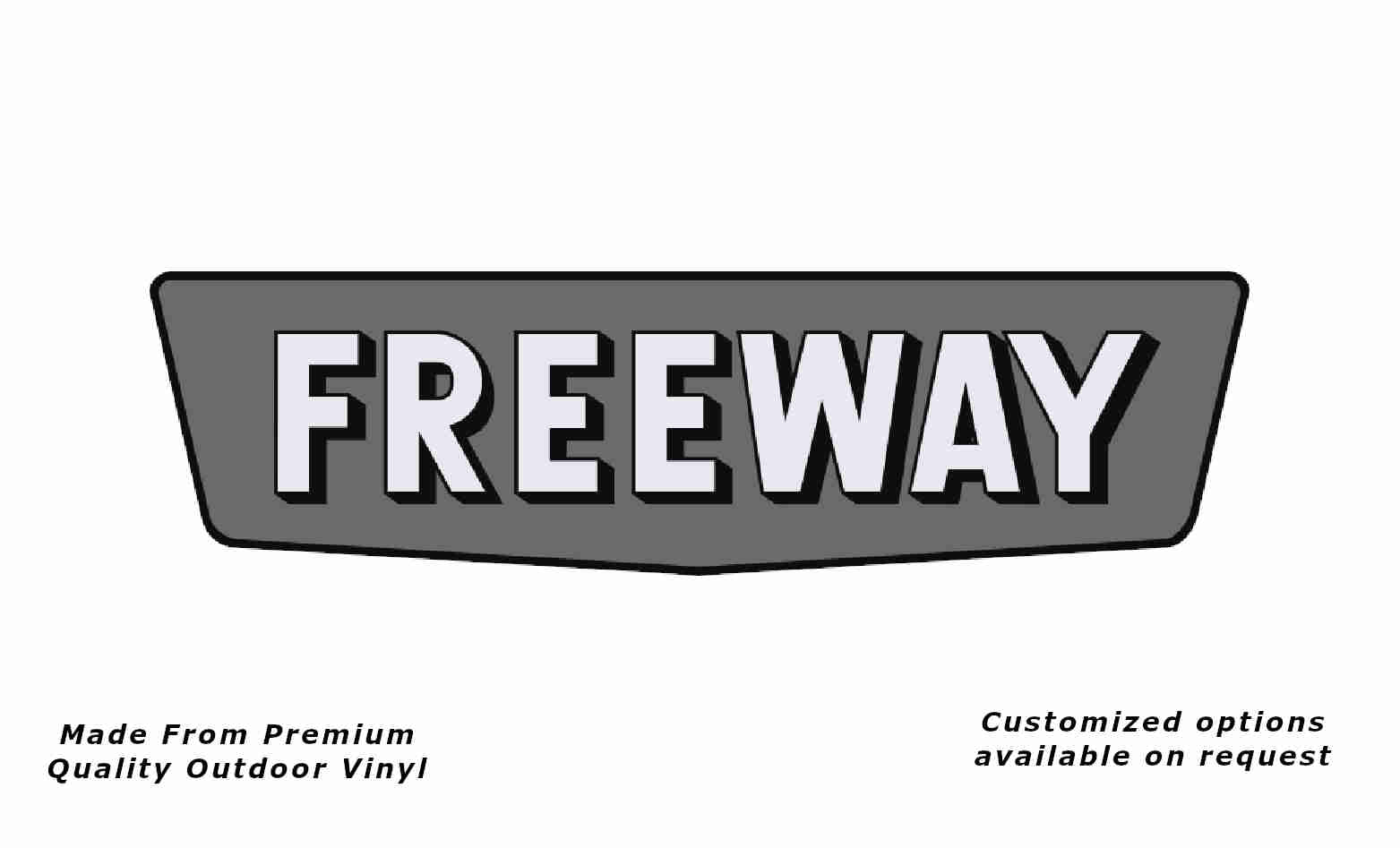 Franklin Freeway Caravan Replacement Decals & Stickers – Katowse Decal ...