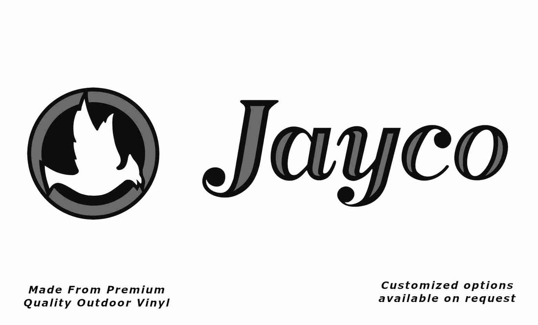 Jayco 1980s Camper Caravan Replacement Vinyl Decals & Stickers ...
