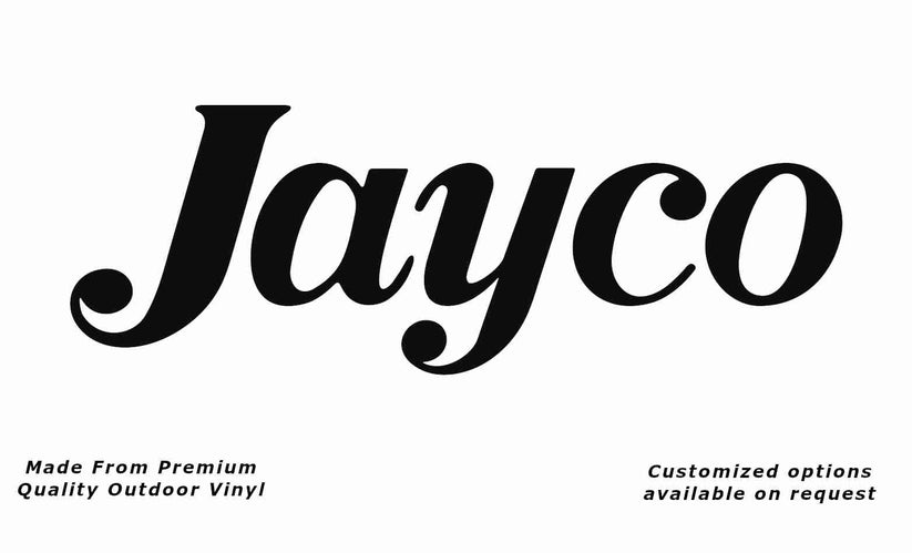 Jayco 1990s Caravan Replacement Vinyl Decals & Stickers – Katowse Decal ...