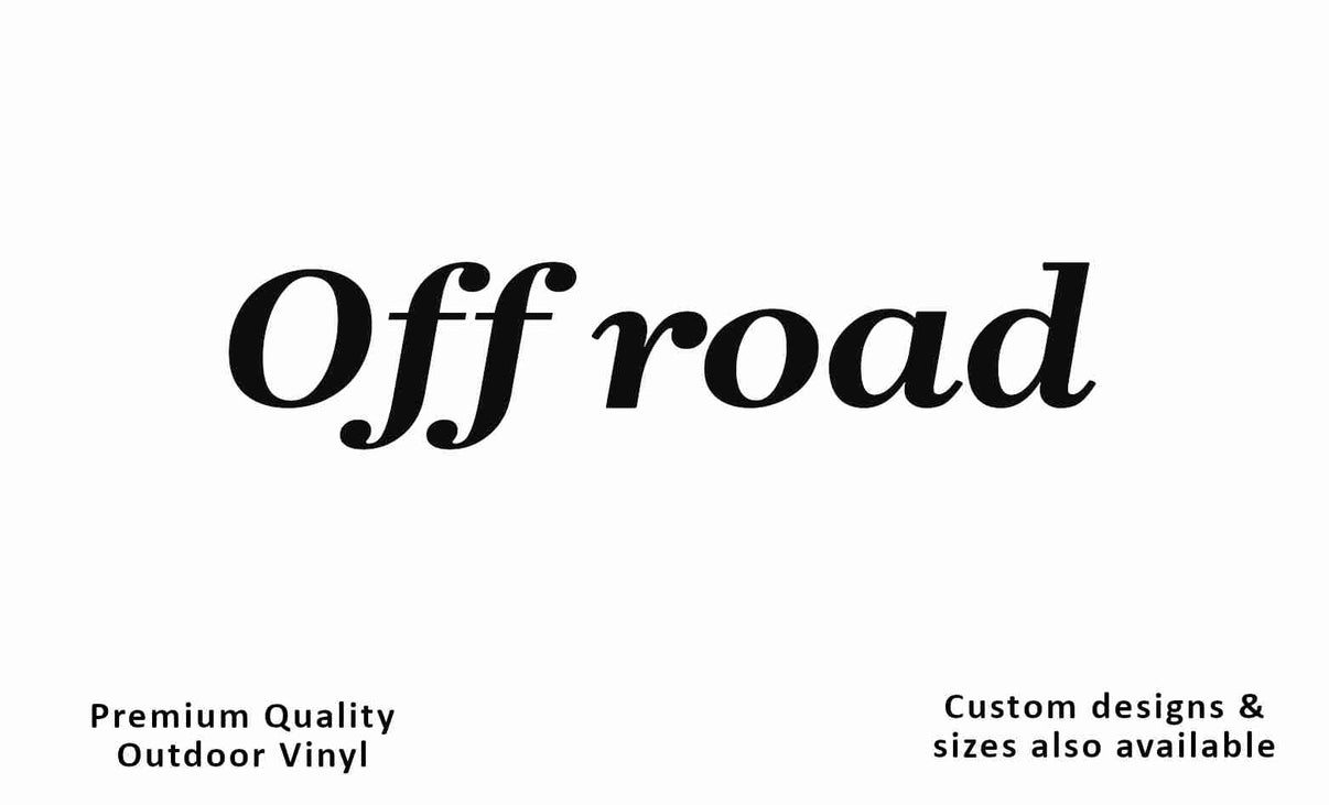 Jayco Offroad Caravan Replacement Decals & Stickers – Katowse Decal ...