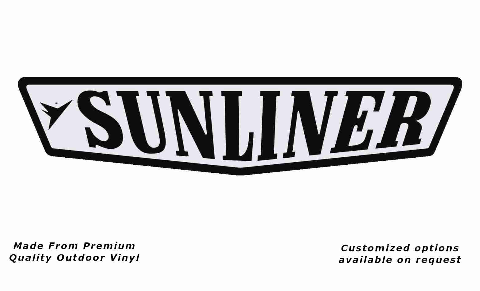 Sunliner Caravan Replacement Vinyl Decals – Katowse Decal Reproductions